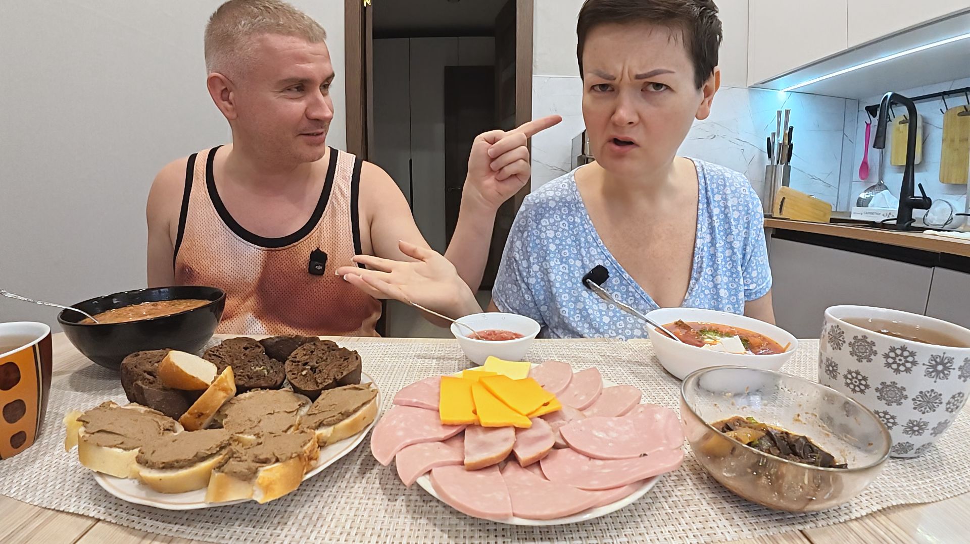 Мукбанг в ШОКЕ, муж назвал меня ЖИРНОЙ, бросит меня и найдёт себе ХУДЫШКУ?! Болталка и Семейный обед