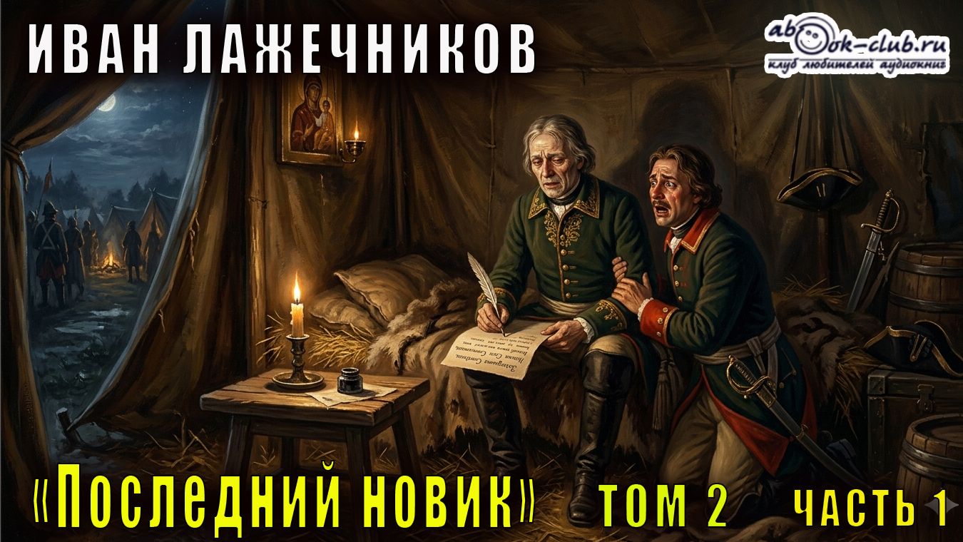 Иван Лажечников "Последний новик" (том 2 часть 1)