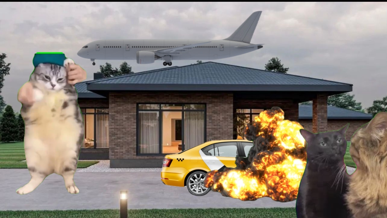 Путешествие в Волгоград (Точнее в Москву) КОТ МЕМЫ Седьмая Серия. Конечная