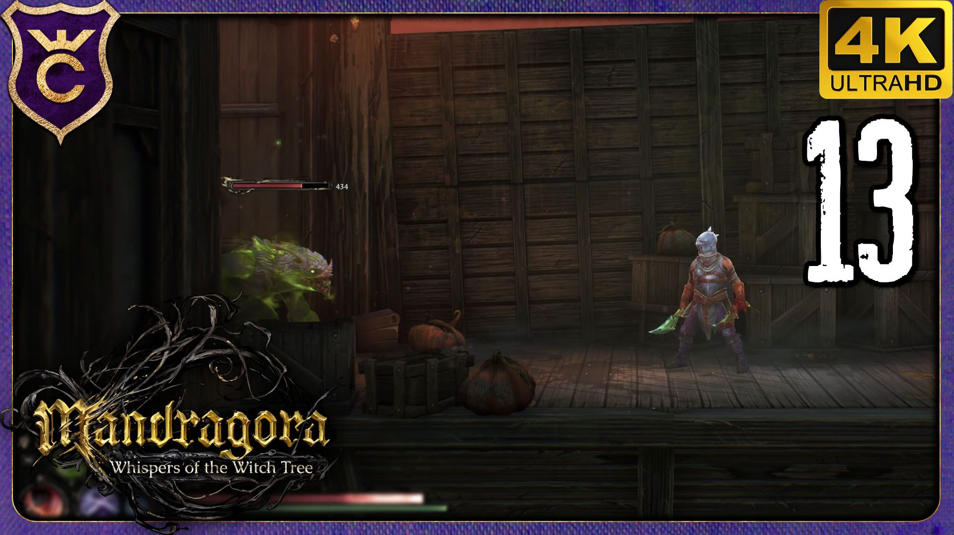 ВАМПИР ЗАСТРЯЛ В ДВЕРИ! 13 Mandragora Whispers of the Witch Tree