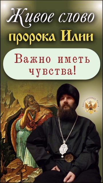 Важно иметь чувства!