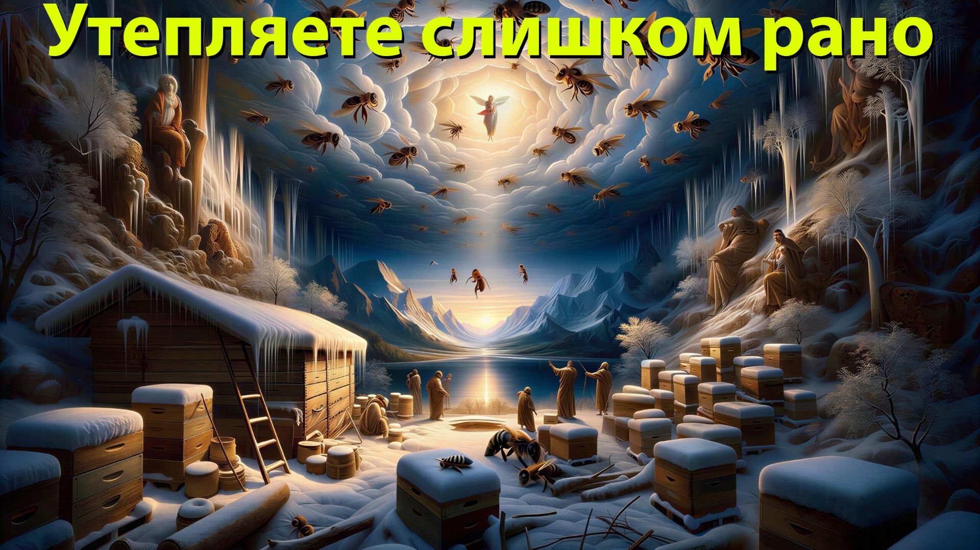 Главная ошибка пчеловодов! Профессор Кашковский: "Утепляете слишком рано" ⚠️🍯