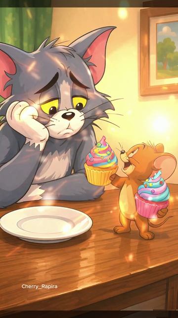 Мир, дружба, маффин! Секрет хорошего настроения от Джерри 🧁