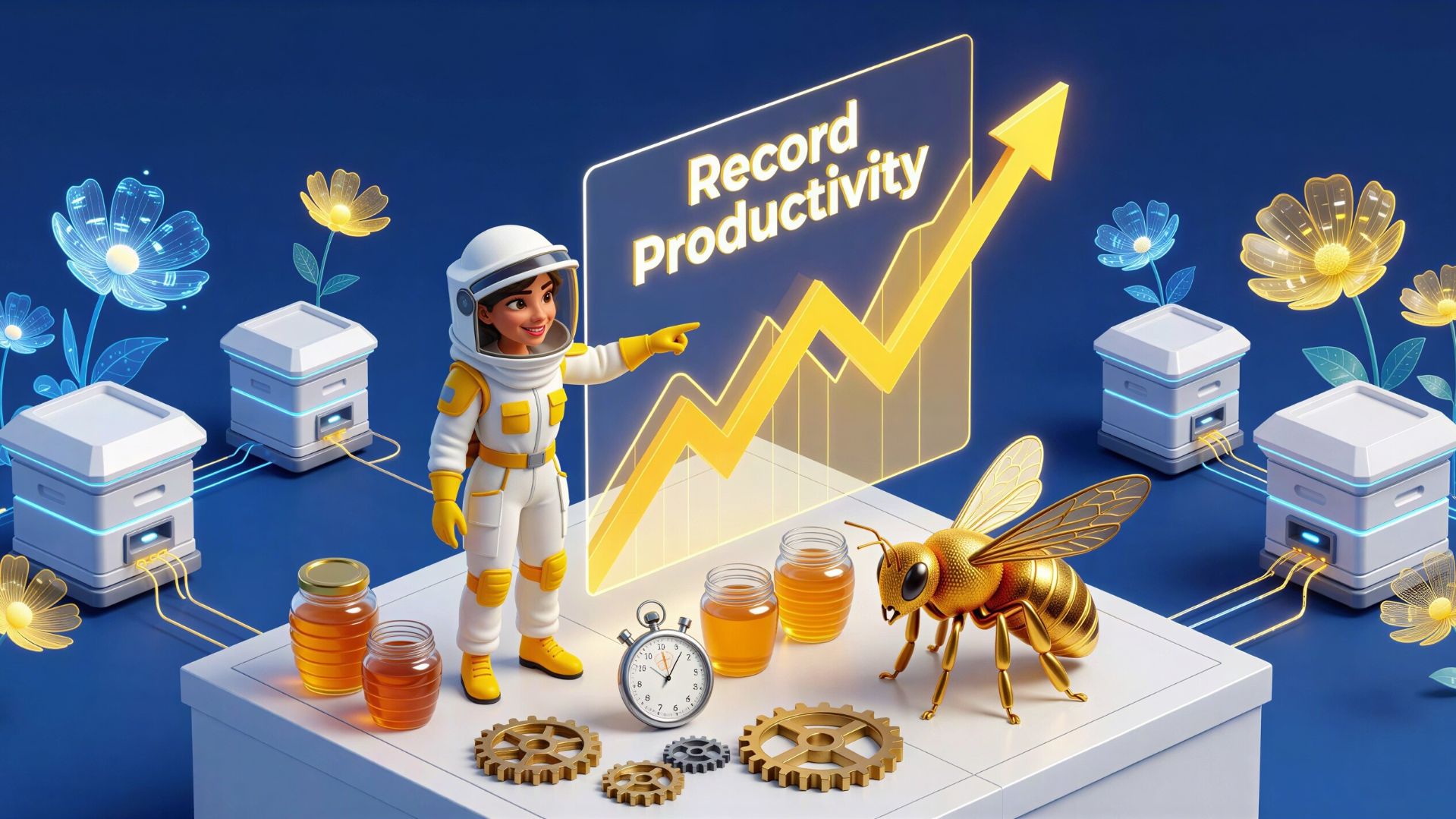 НЕВЕРОЯТНО! Как Олеся Стрельбицкая добивается рекордной продуктивности пчел