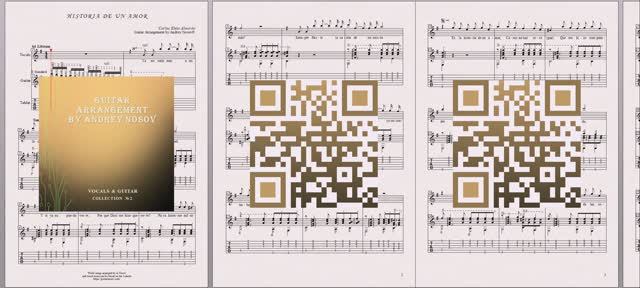 Historia De Un Amor (C.Almaran) Ноты для вокала и гитары