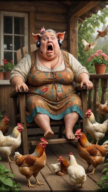 Дмитрий. Кур на балконе выращивает.