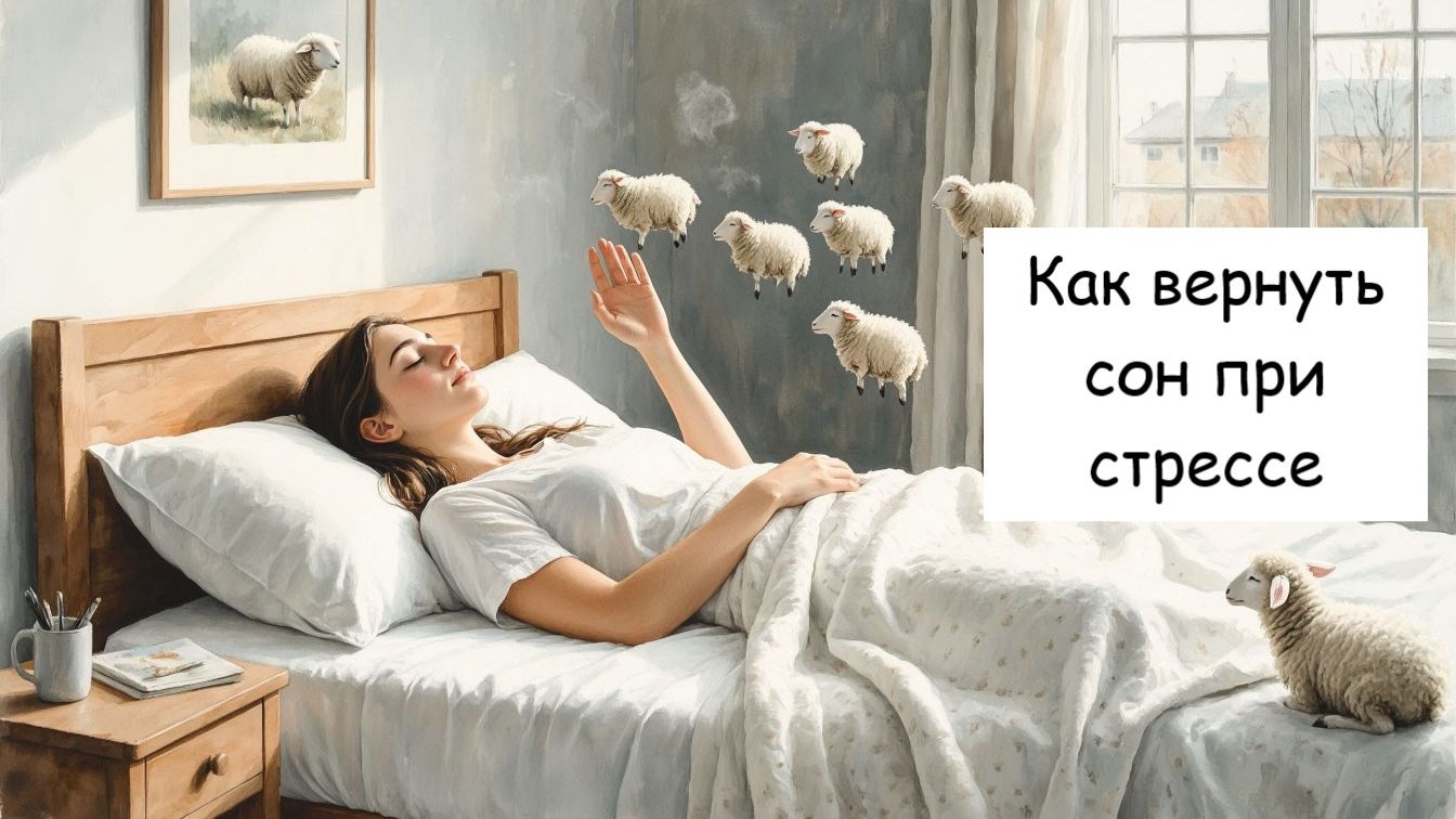 Как вернуть сон при стрессе?