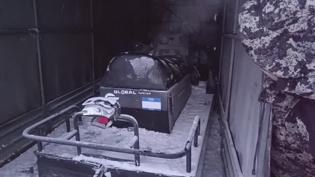 Купили бу Буран и рванули в Тайгу на избу в мороз -30
