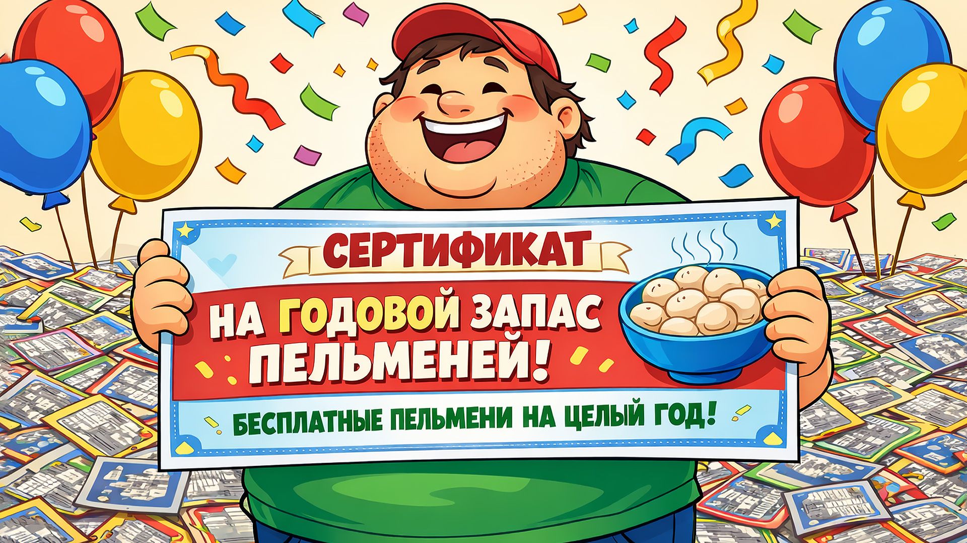 Тру лотерейки ради пельменей 🎰🍀🎟️