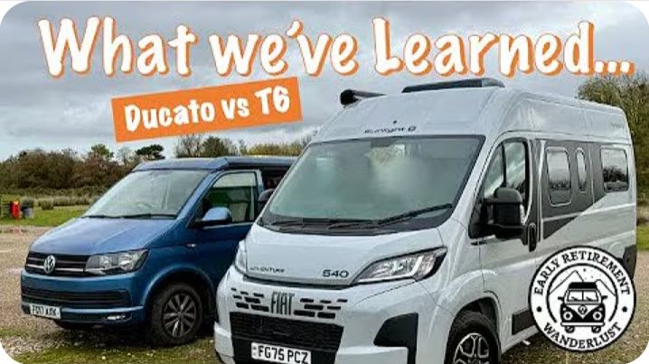 Зимние путешествия: Fiat Ducato против VW T6 — что мы узнали к этому моменту