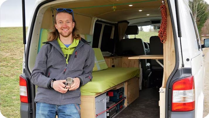 Roomtour VW T5 | Автодом — самостоятельная переделка: показываем каждый уголок!