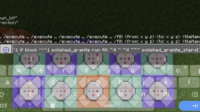 Делаю тумбочку в Майнкрафт бедрок на телефоне без модов и плагинов