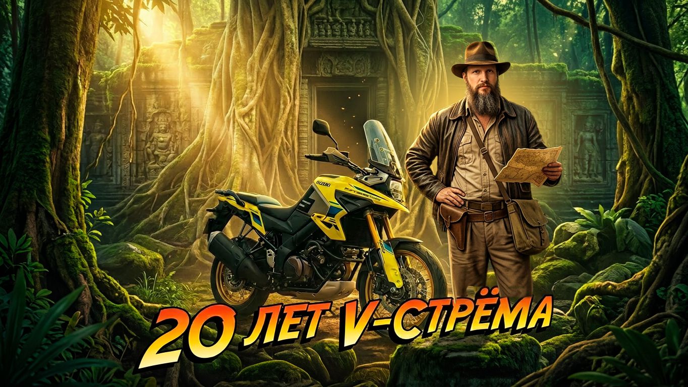 Suzuki V-Strom 1050DE. Тест от Кости/Roademotional