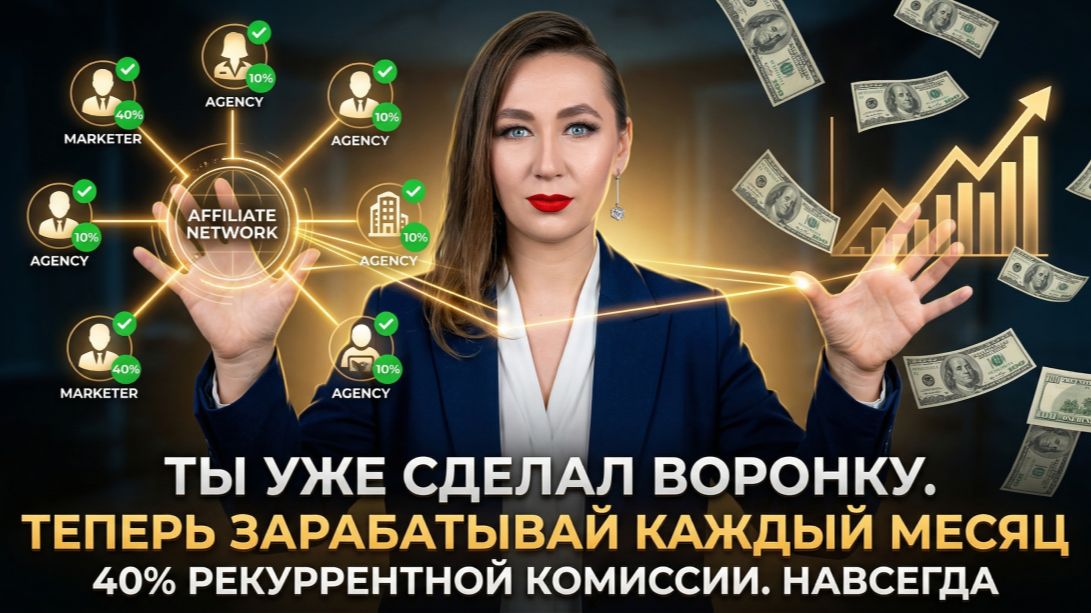 Как маркетологу получать пассивный доход со своих клиентов ежемесячно