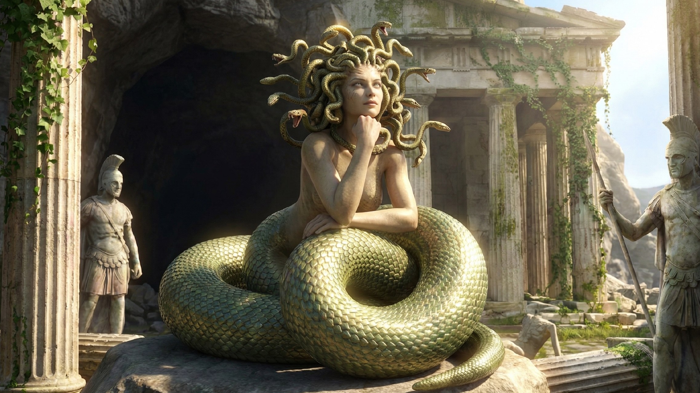 Горгона | Авторская песня-сказка | Полный текст | по мотивам Мифов Древней Греции