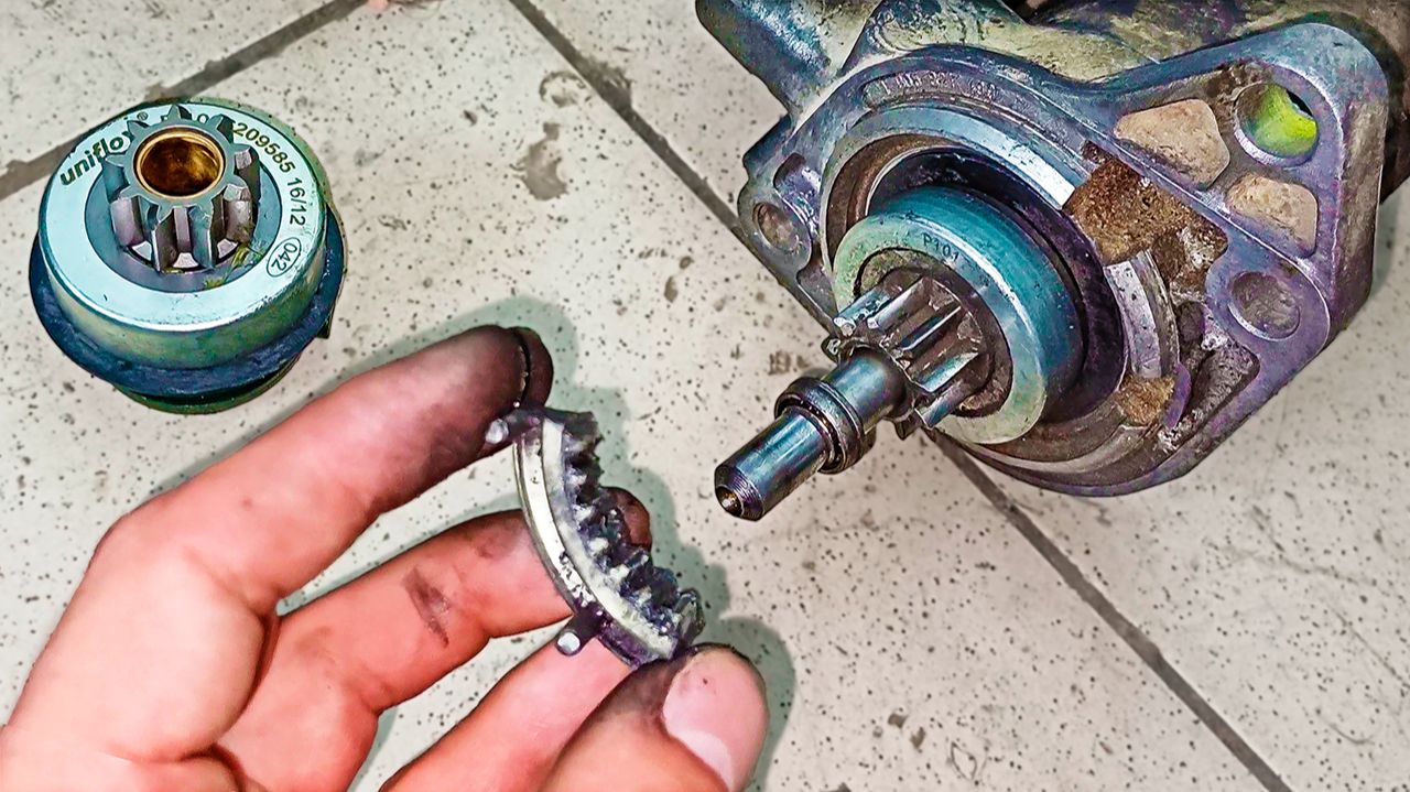 Как снять стартер? Скрежет — пора на ремонт! | Golf 3