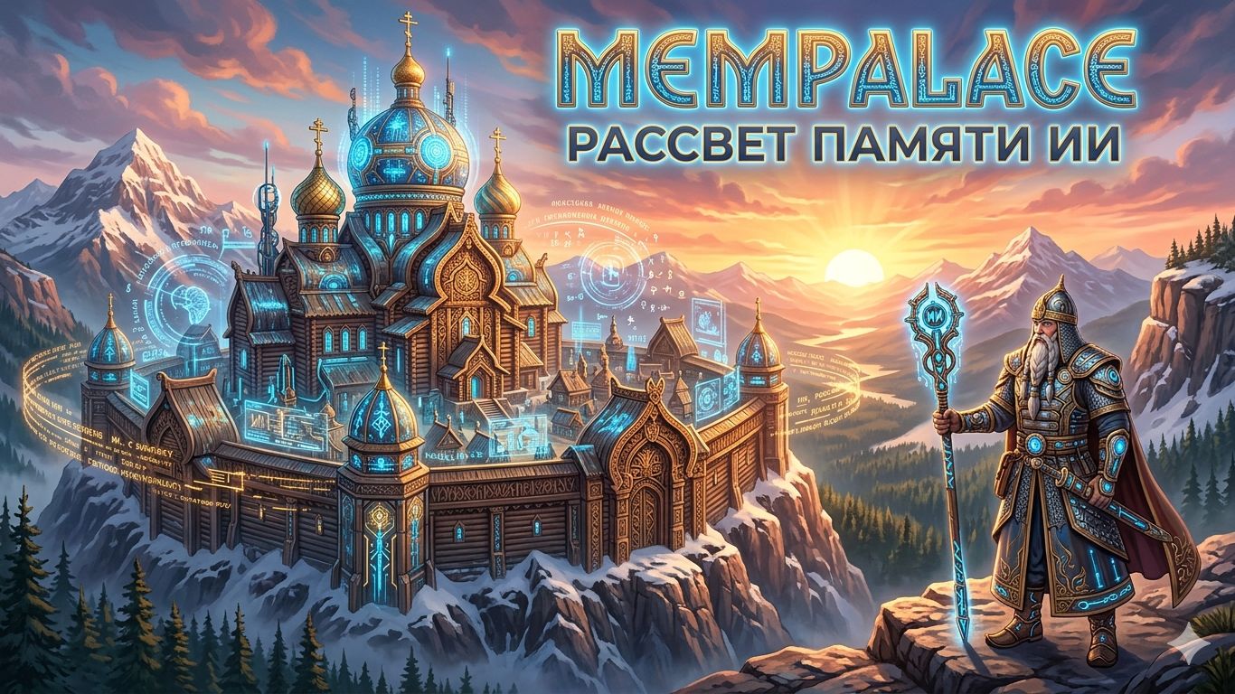 ИИ больше не забывает: Дворец памяти для локальных AI агентов