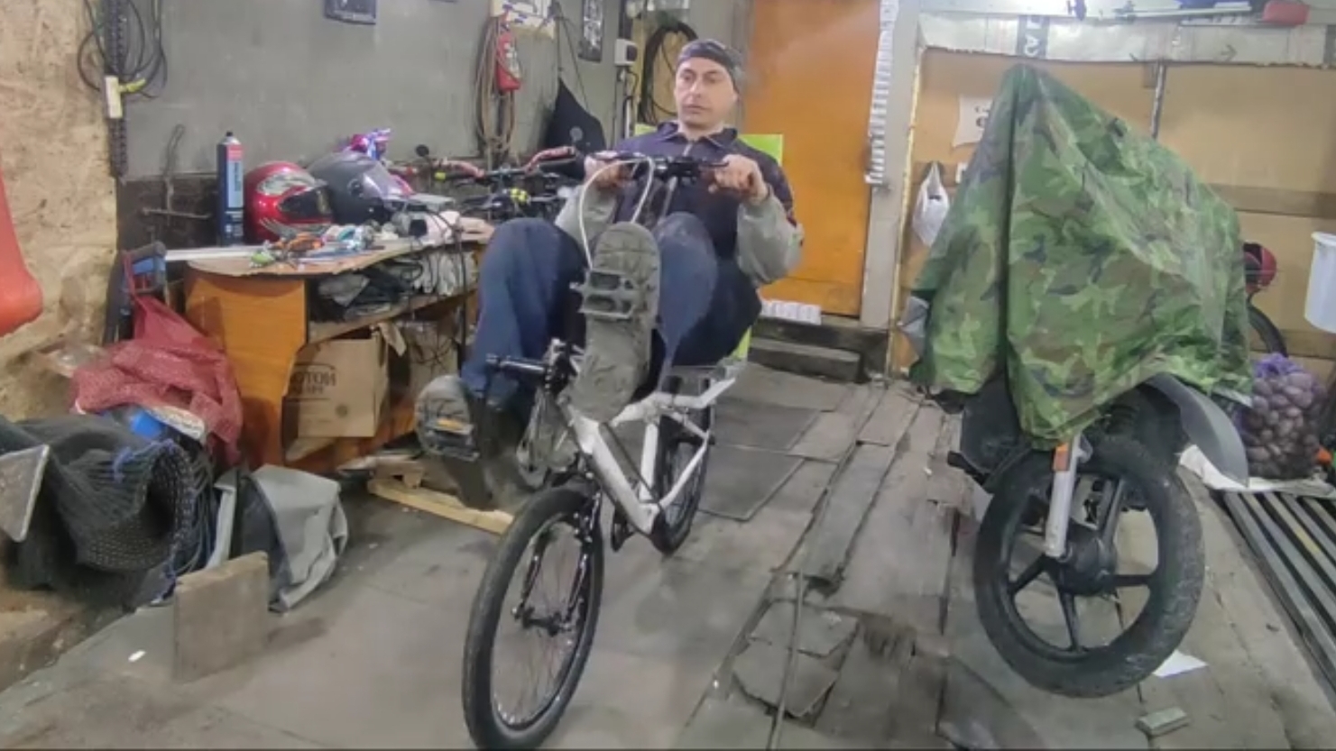 Лигерад из велосипеда ч.4 Тросики управления.