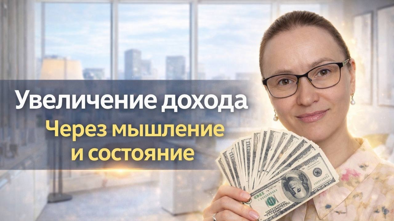 Системное увеличение дохода через работу с мышлением и состоянием