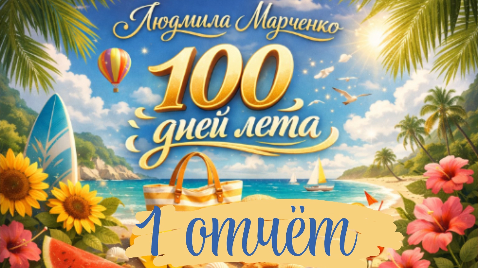 Марафон "100 дней лета" с Ульяной / отчет за 1 неделю