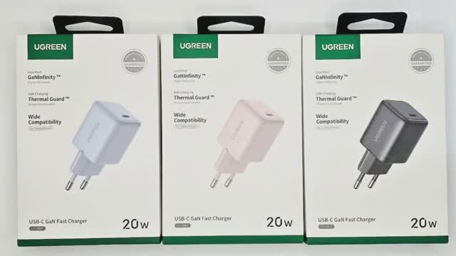 Зарядное устройство 20W X512 UGREEN #ugreen #распаковка