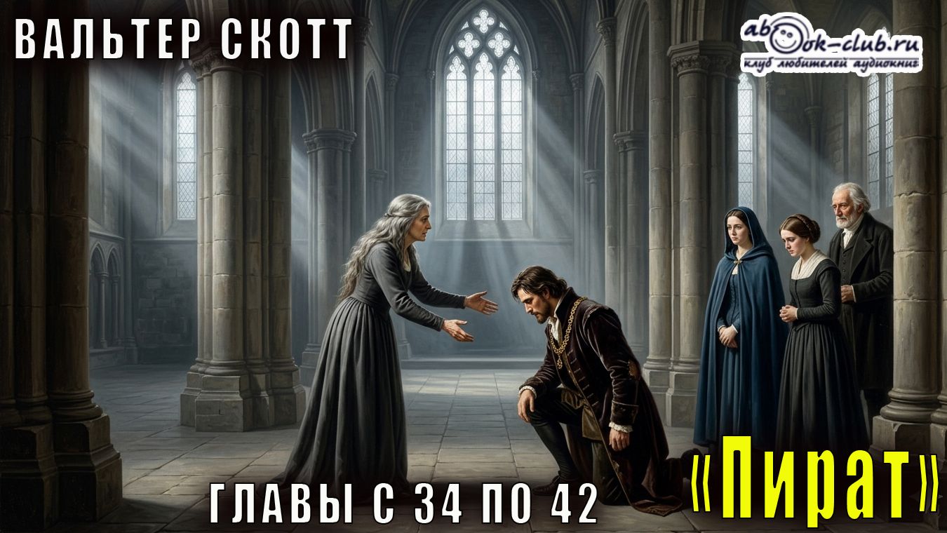Вальтер Скотт "Пират" главы с 34 по 42