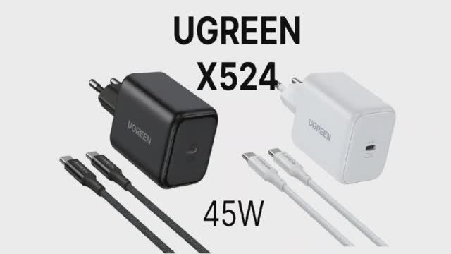 UGREEN 45W GaN X: Маленькая зарядка, которая тянет даже ноутбук! Обзор модели X524