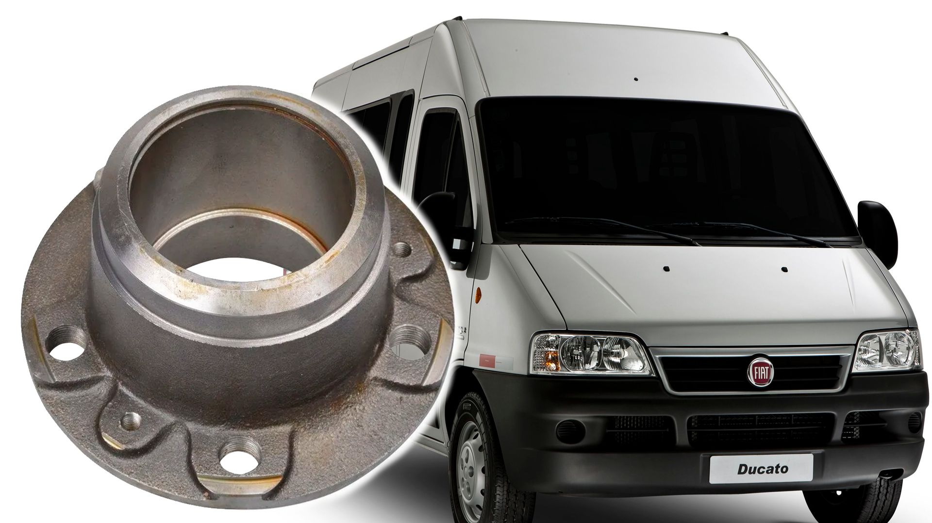 Снятие прикипевшей задней ступицы Фиата Дукато R16