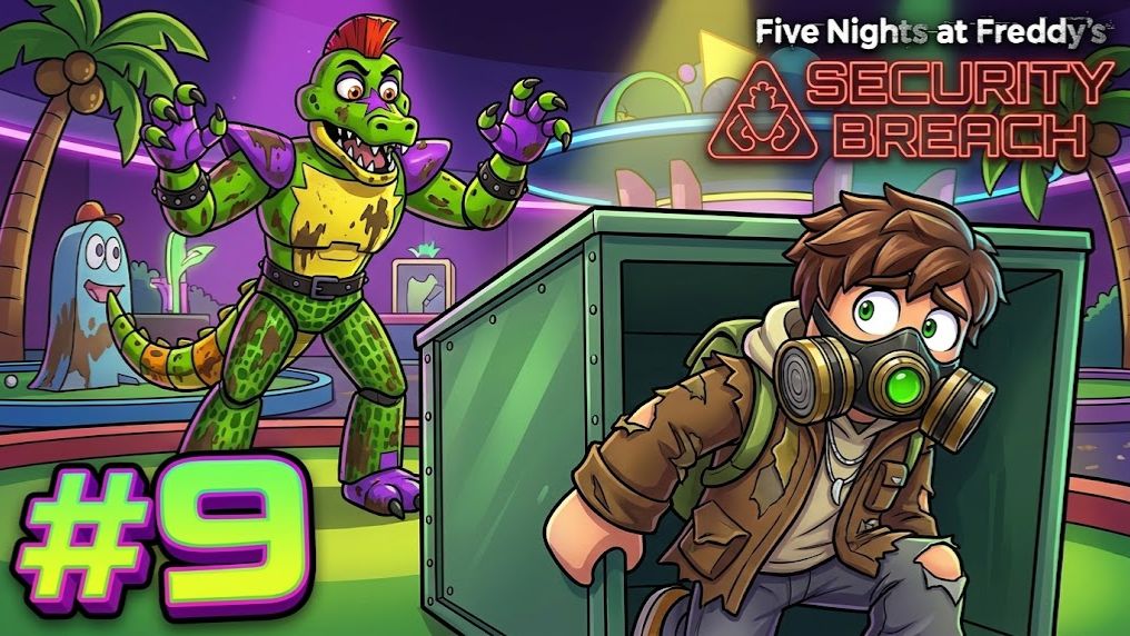 ПРИШЁЛ В ГОЛЬФ МОНТИ И ВСТРЕТИЛСЯ С ЭНДО СКЕЛЕТАМИ ВО ФНАФ СЕКЬЮРИТИ БРИЧ.