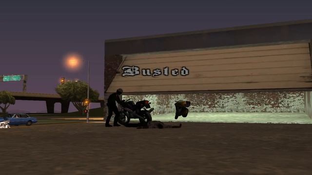 GTA SA Busted #11