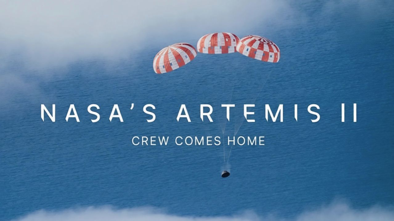 Экипаж миссии NASA «Артемида II» возвращается домой (официальная трансляция)