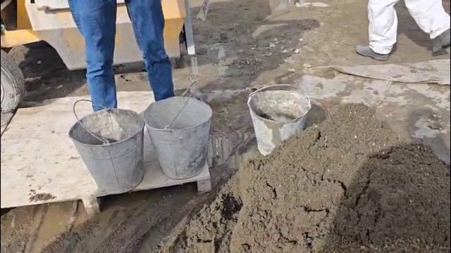 Подбор состава раствора для SCIP  строительства. Набрызга на стену.