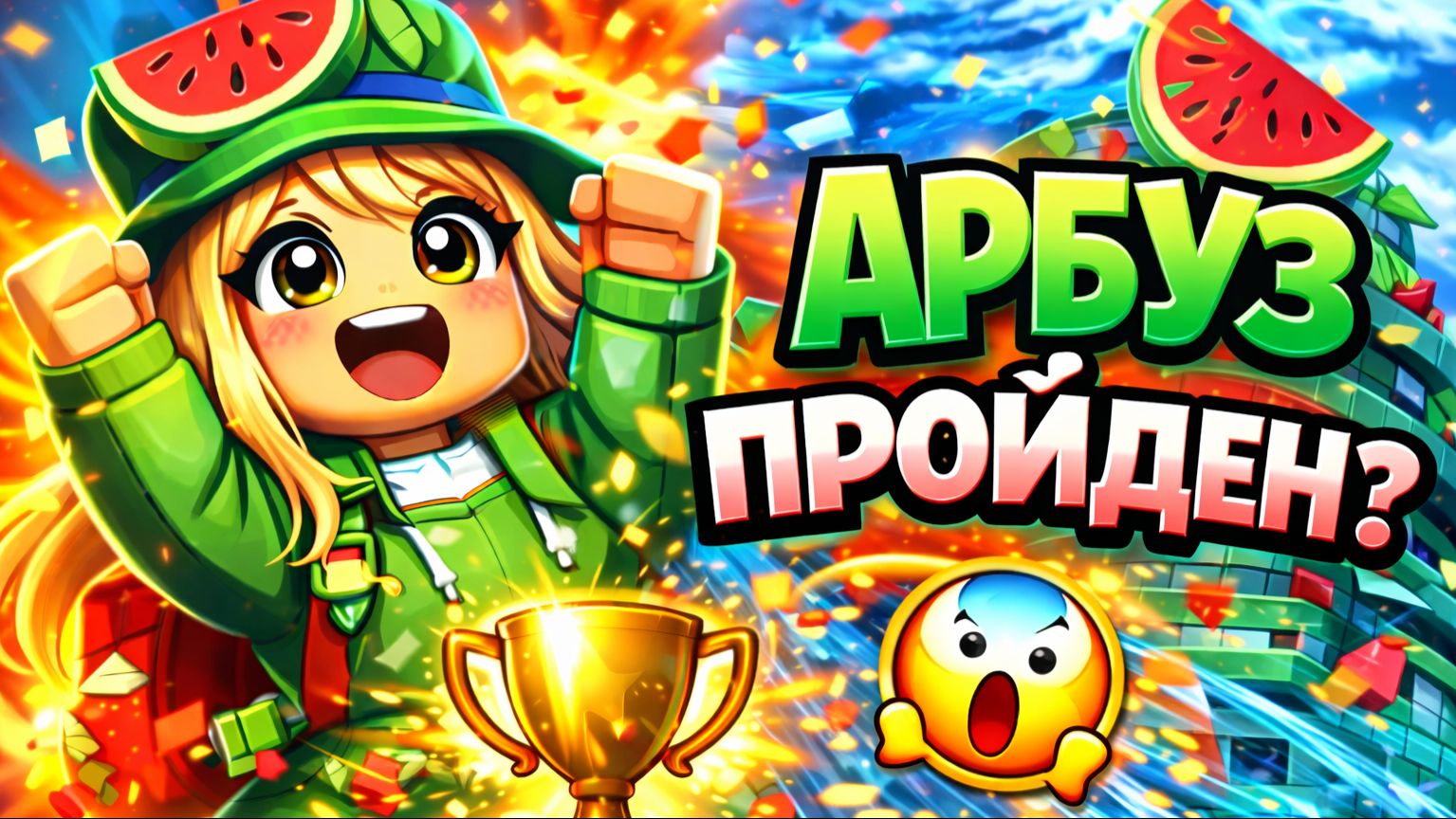 Любишь башню Арбуз? - Роблокс 60 / Roblox live 60 #roblox #tocaboca #avatarworld #роблокс