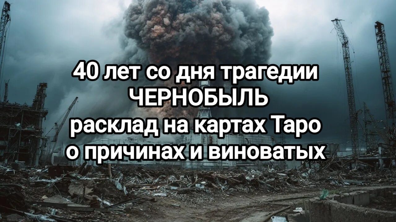 ЧЕРНОБЫЛЬ. РАСКЛАД НА ТРАГЕДИЮ