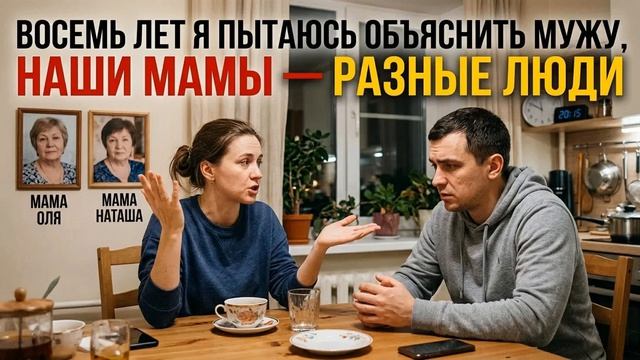 Истории из Жизни - Восемь лет я пытаюсь объяснить мужу, что наши мамы разные