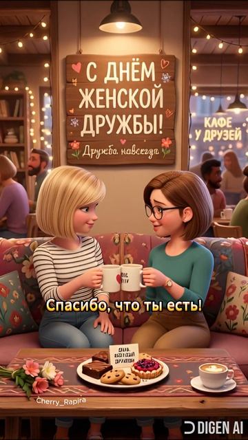 С Днем женской дружбы! 🌸