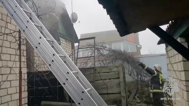 Курские огнеборцы МЧС России ликвидировали возгорание в Железнодорожном округе города Курска