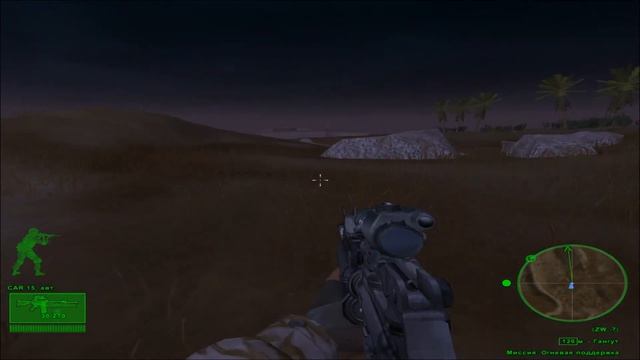 Delta Force Black Hawk Down Team Sabre Custom Mission Огневая поддержка