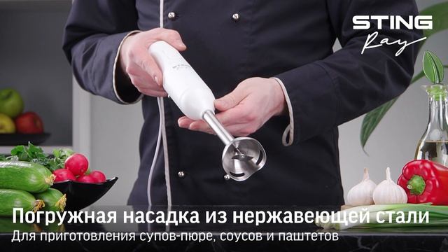 Погружной блендер STINGRAY ST-KP2211C
