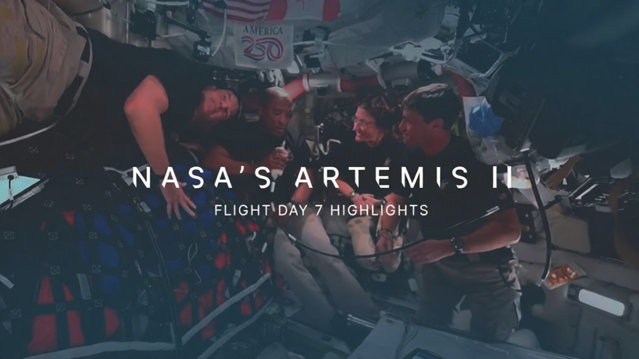 Основные моменты 7-го дня полета миссии «Артемида-II»