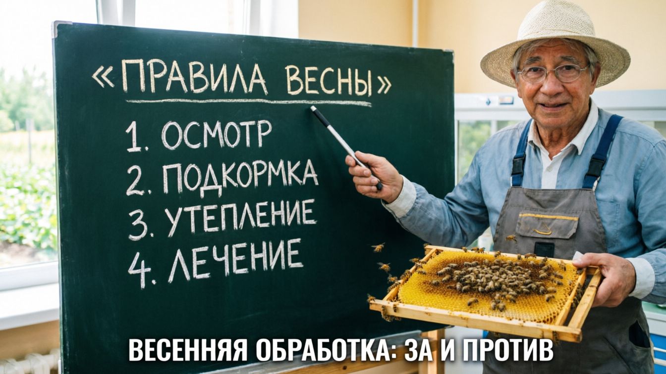 Весеннее развитие пчёл: КРИТИЧЕСКИ важные правила от профессора Кашковского