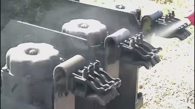 Очистка ячейки 10кВ от сажи, после короткого замыкания