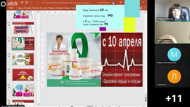АПИ крем "палочка выручалочка" от высокого пульса. В.В. Зеленина