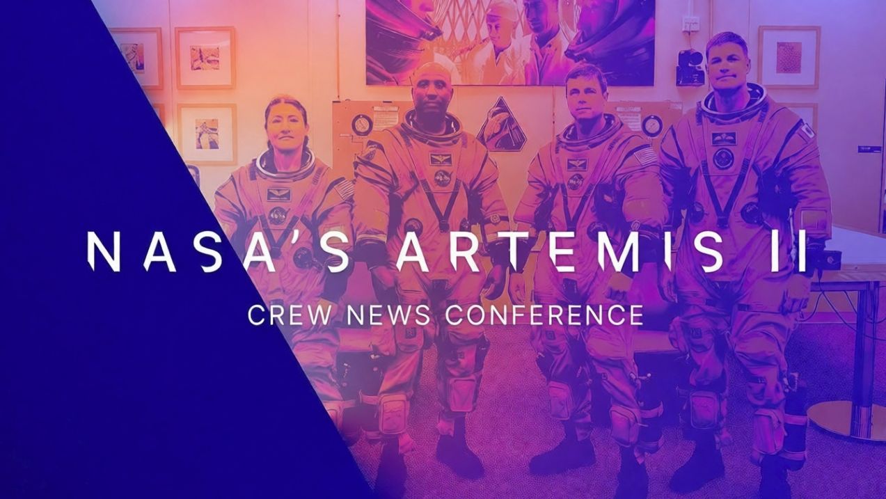 Пресс-конференция экипажа миссии НАСА «Артемида-II» (8 апреля 2026 г.)