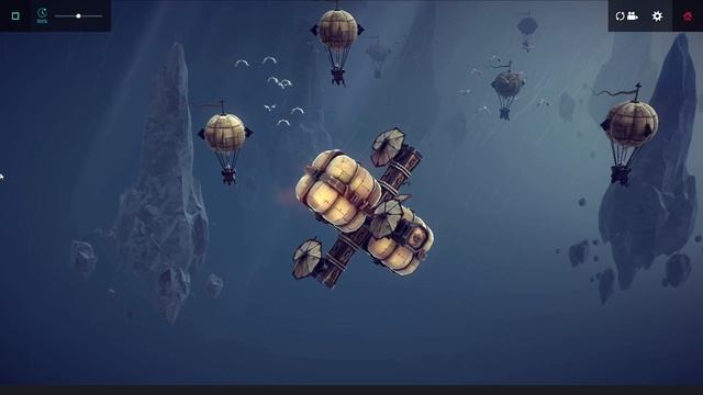 Играем в Besiege: зона 19 "Разведчики Тобринда" остров Толбринд