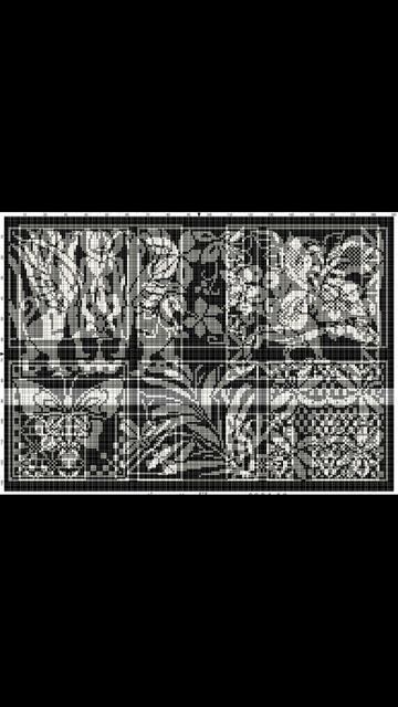 🕰️🧶 Старинные СХЕМЫ. Подборка №1. ФИЛЕЙНЫЕ - для вязания и рукоделия. 🧶🕰️