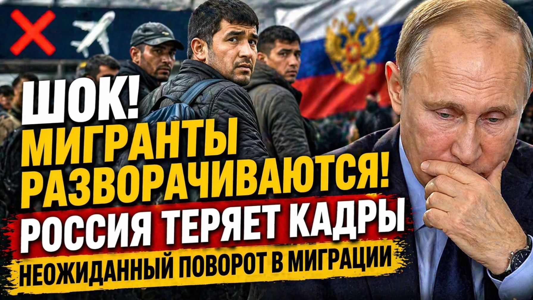 ШОК! Мигранты разворачиваютс РОССИЯ ТЕРЯЕТ КАДРЫ Неожиданный поворот в миграции