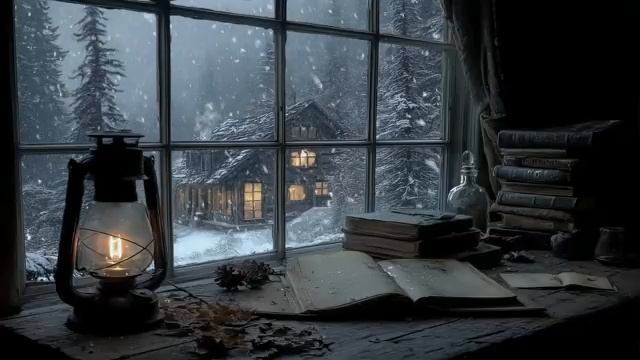 Зимняя стужа, пурга и эмбиент....