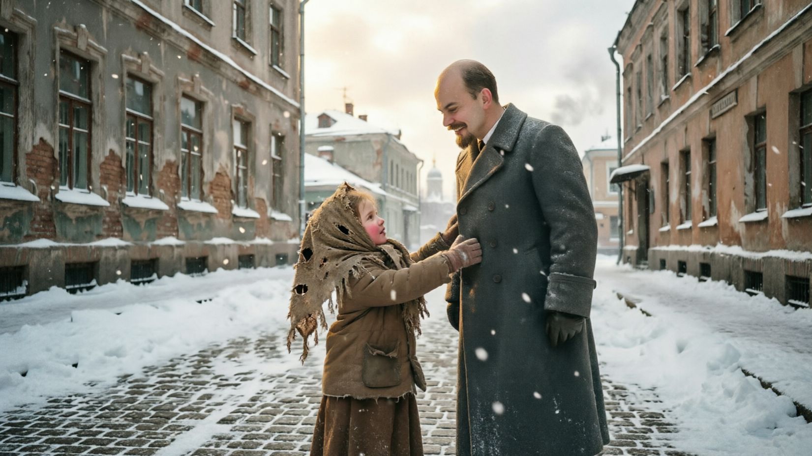 Ильич и девочка (М. Рыльский)