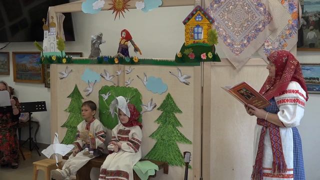 Выступление воспитанников воскресной школы Кафедрального Благовещенского собора г. Арсеньева